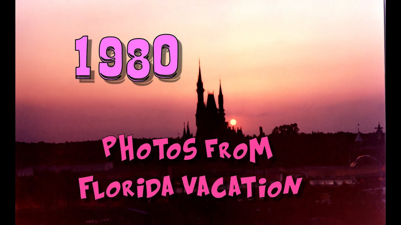 Old photos from 1980 Florida vacation - YouTube