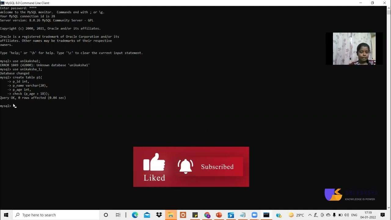 SQL Constraints (Check Constraint and Default Constraint) - YouTube