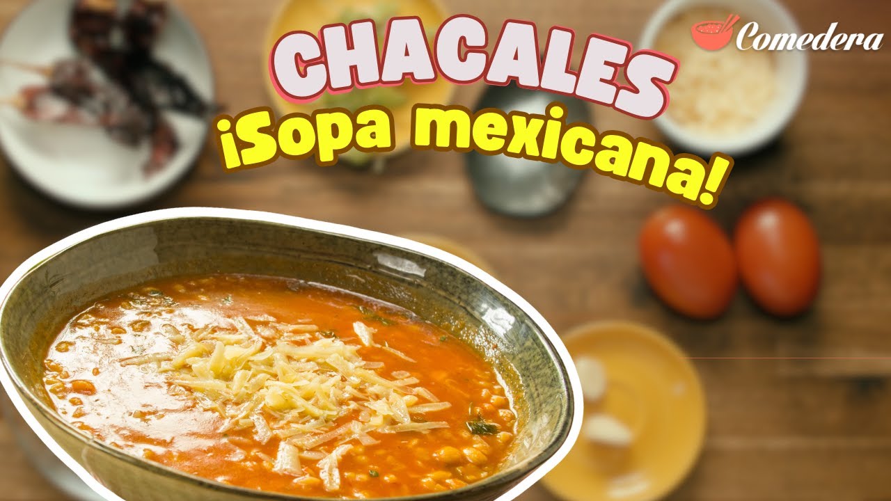 Chacales de maíz seco con jitomate y chile guajillo/ Comedera - YouTube