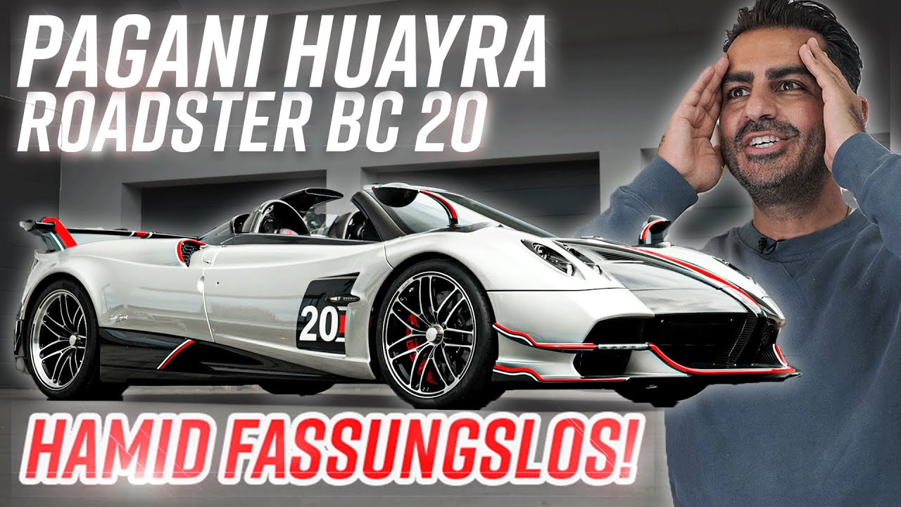UNREAL: 🤯 🥵 Pagani Huayra Roadster BC20 I Hamid Mossadegh - YouTube