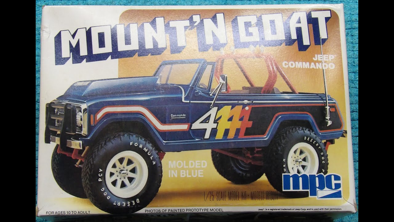 The MPC Mount' N Goat vintage model kit Review - YouTube