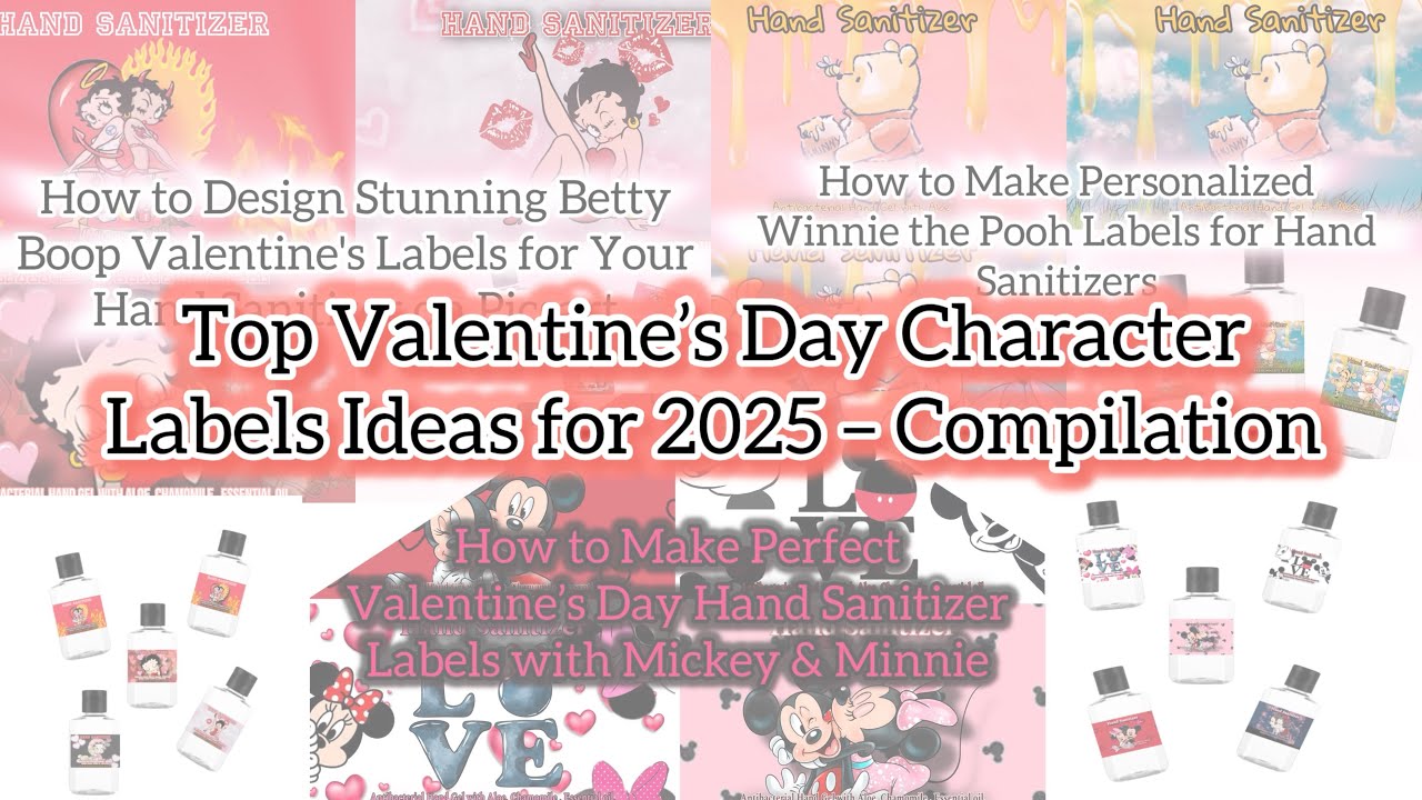 Top Valentines Day Character Label Ideas for 2025 - Compilation - YouTube