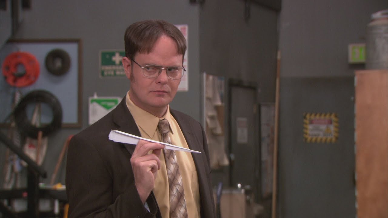 Exploring Paper Airplane - Office Field Guide - S9E20 - YouTube