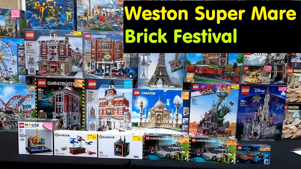 Lego Show Walkthrough | Brick Festival Weston Super Mare - YouTube