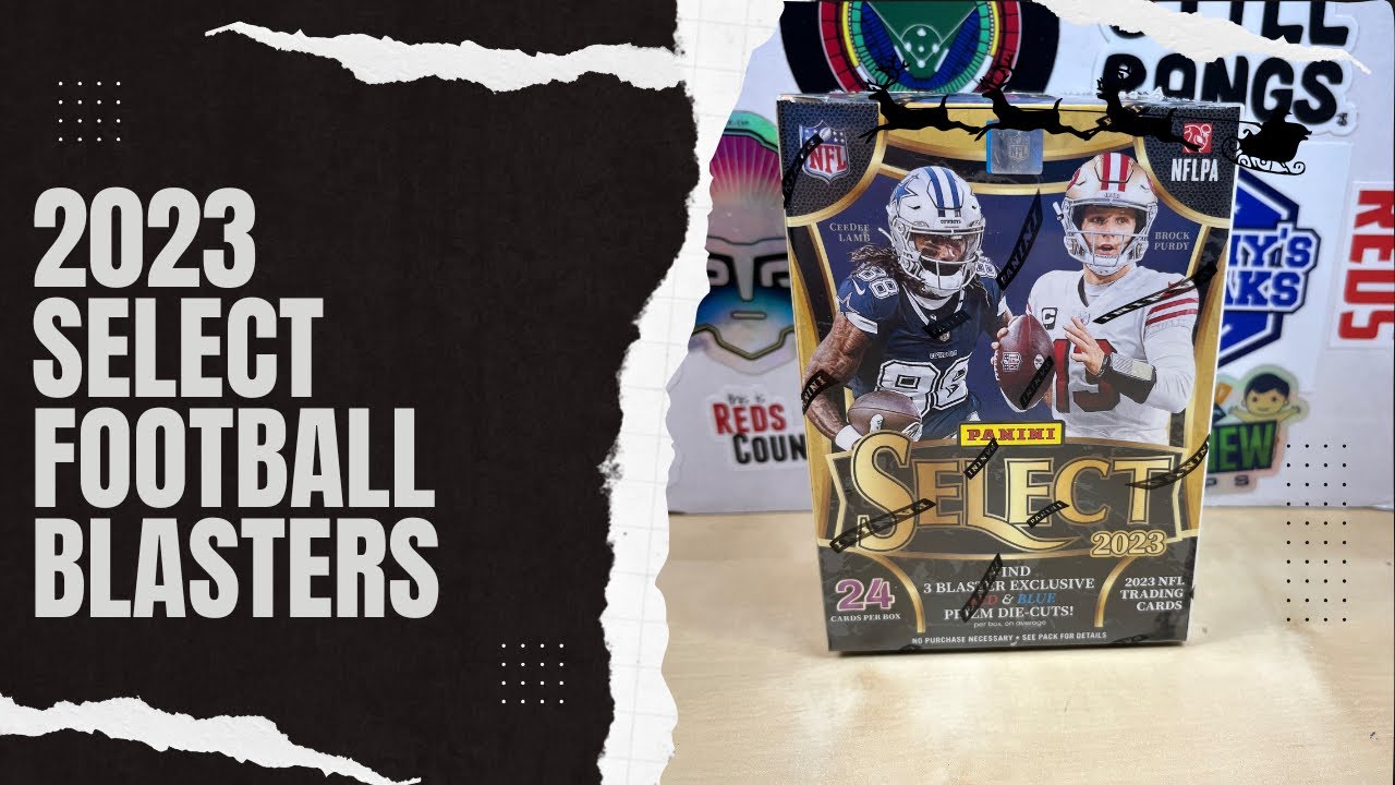 2023 Panini Select Football Blaster Boxes - Relics & #'d Cards! - YouTube