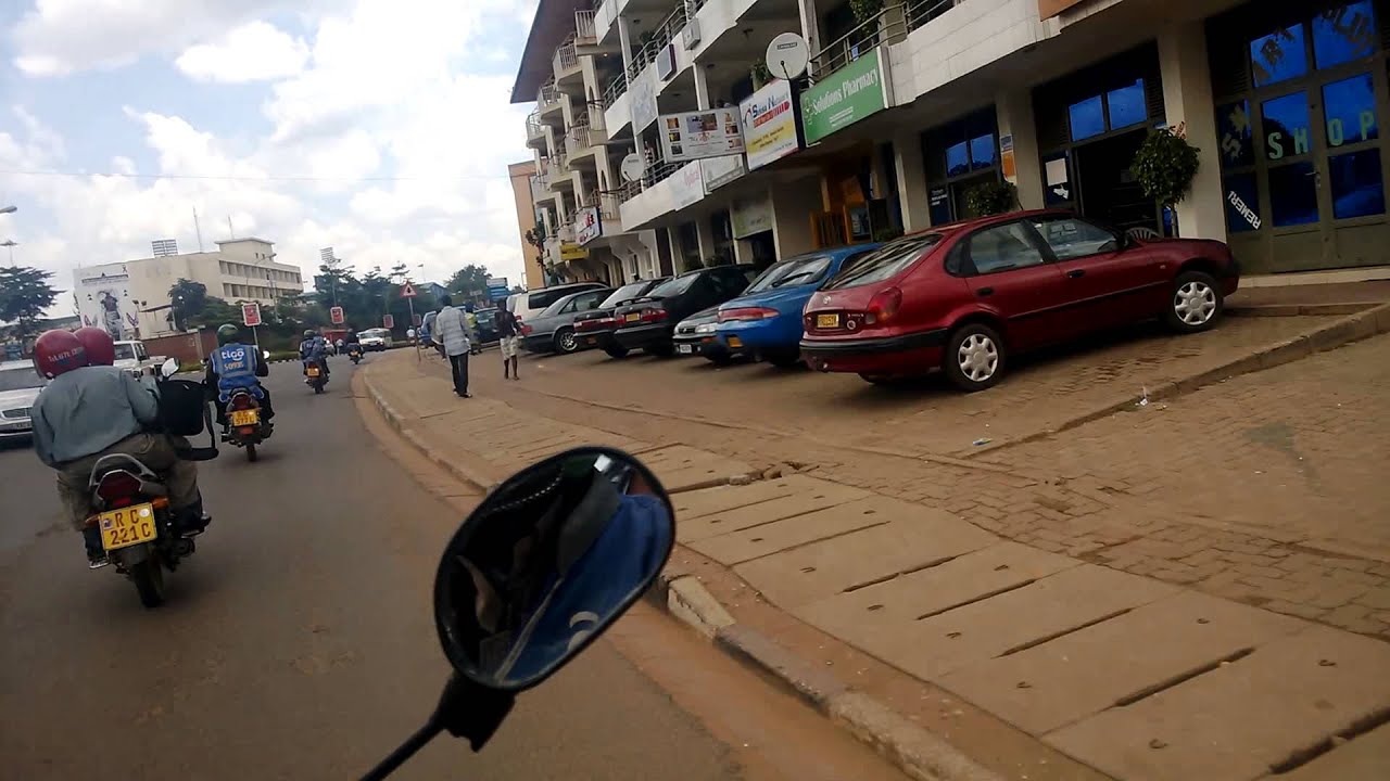 Rwanda- Kigali Remera City Tour on MOTO - YouTube