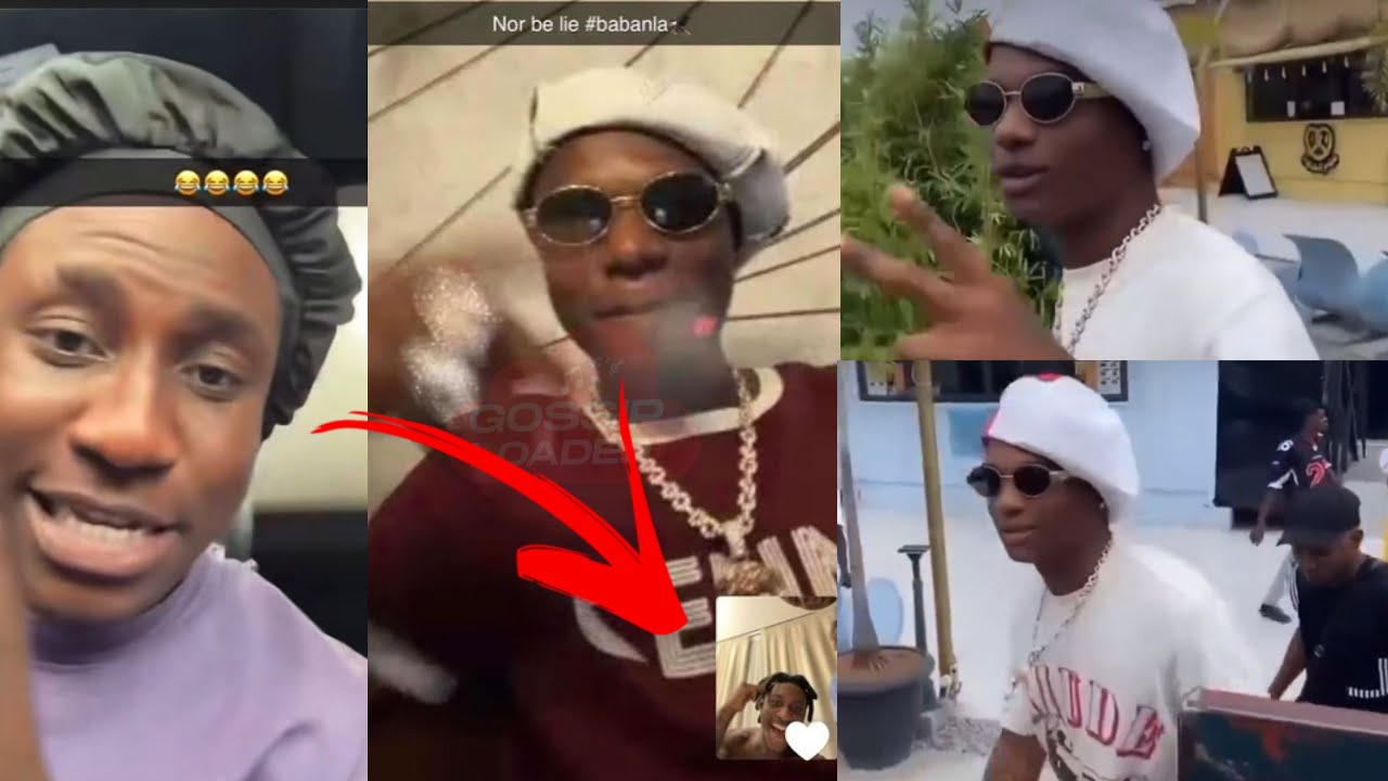 Wizkid Call Shallipopi on Phone for New Song Collab as he Cruise in ...