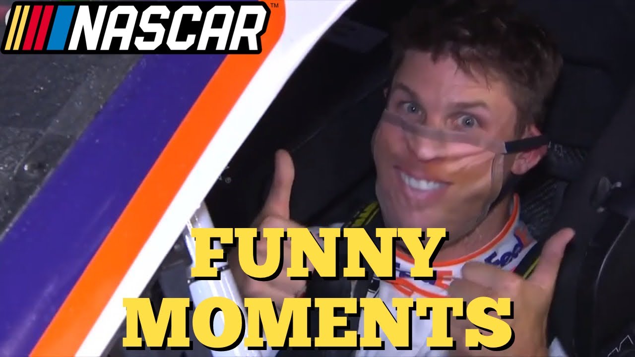 NASCAR Funny Moments - YouTube