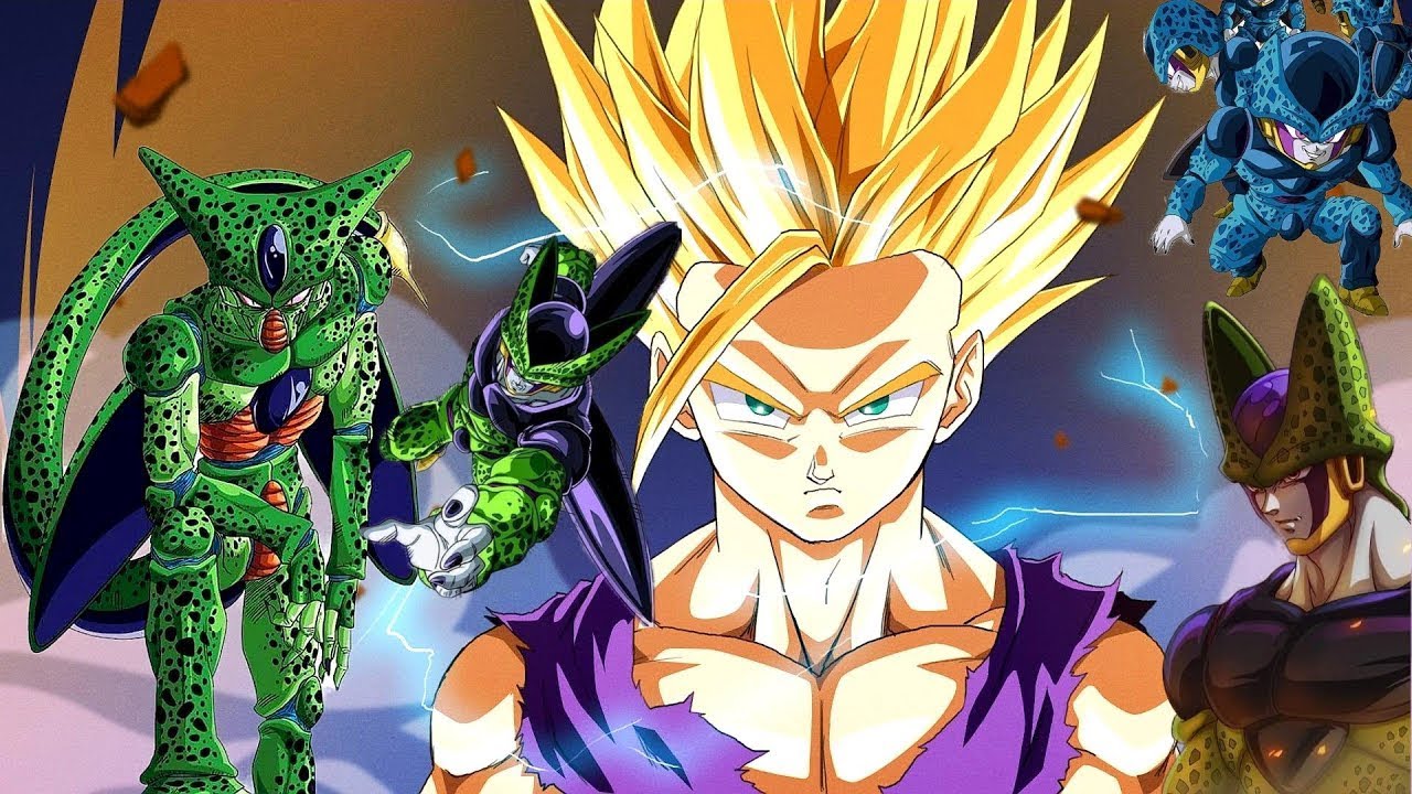 GOHAN SSJ2 VS CELL (PELEA FINAL, DBZ KAKAROT) - YouTube