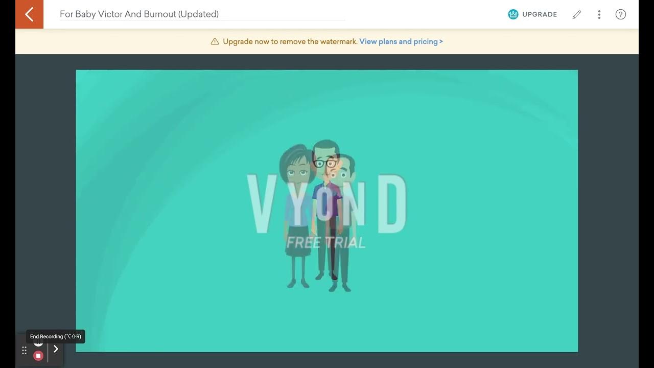 For Baby Victor And Burnout Updated on Vyond - YouTube