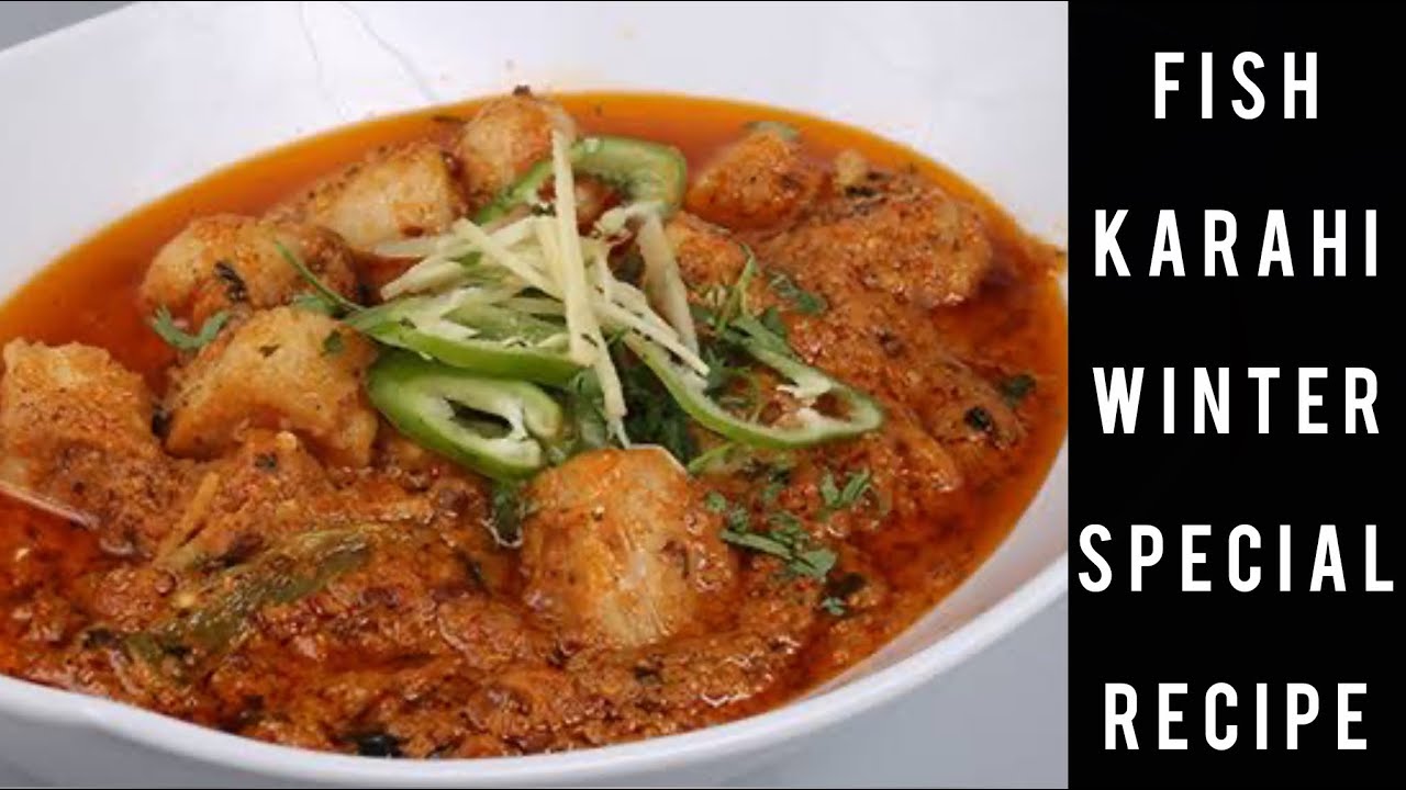 Fish Karahi Recipe | Boneless Fish Special Baam Fish Karahi - YouTube