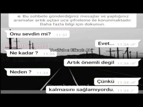 Milyonları Ağlatan Duygusal WhatsApp Konuşmaları #34 (💔😔)