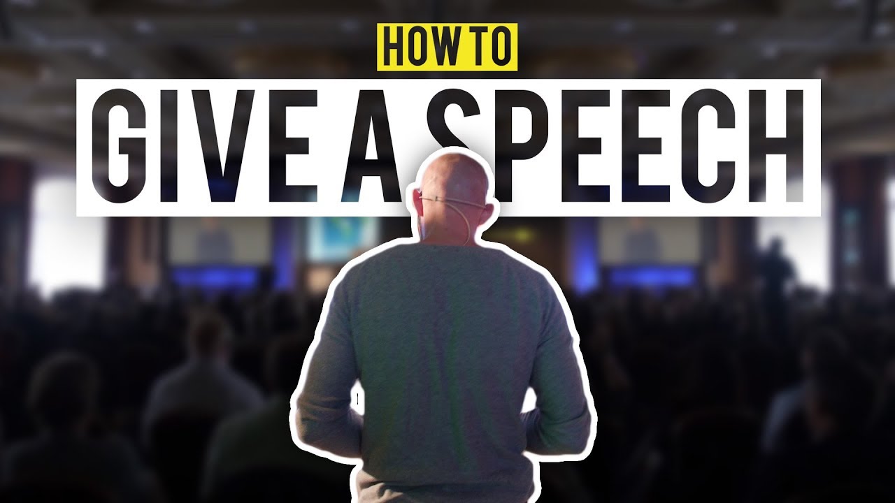 The most important thing when GIVING A SPEECH - Public Speaking Skills ...