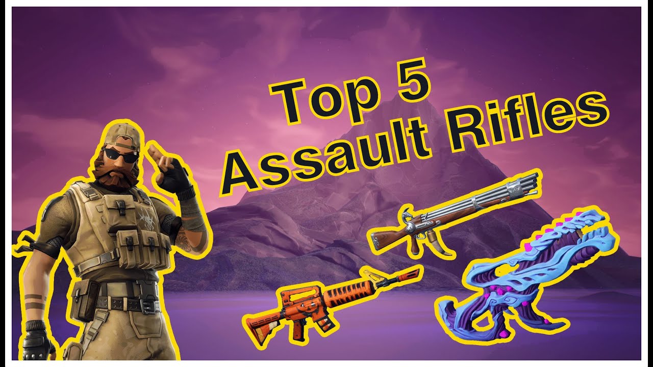 Fortnite STW. Top 5 Assault Rifles In Stw _ Hindi - YouTube
