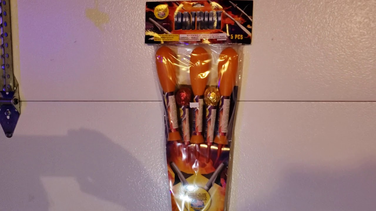 Patriot Rockets by World Class Fireworks - YouTube
