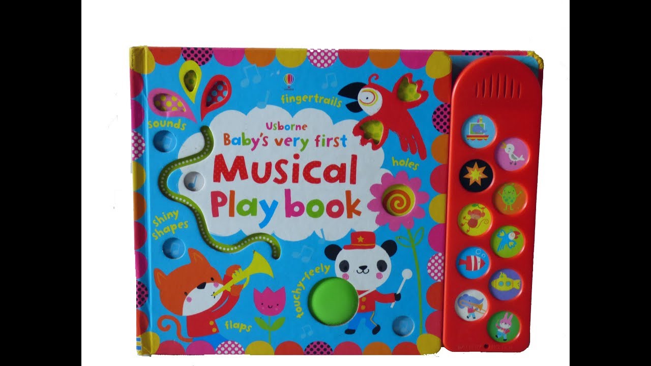 Usborne Baby's Very First Touchy-Feely Musical Play Book - YouTube