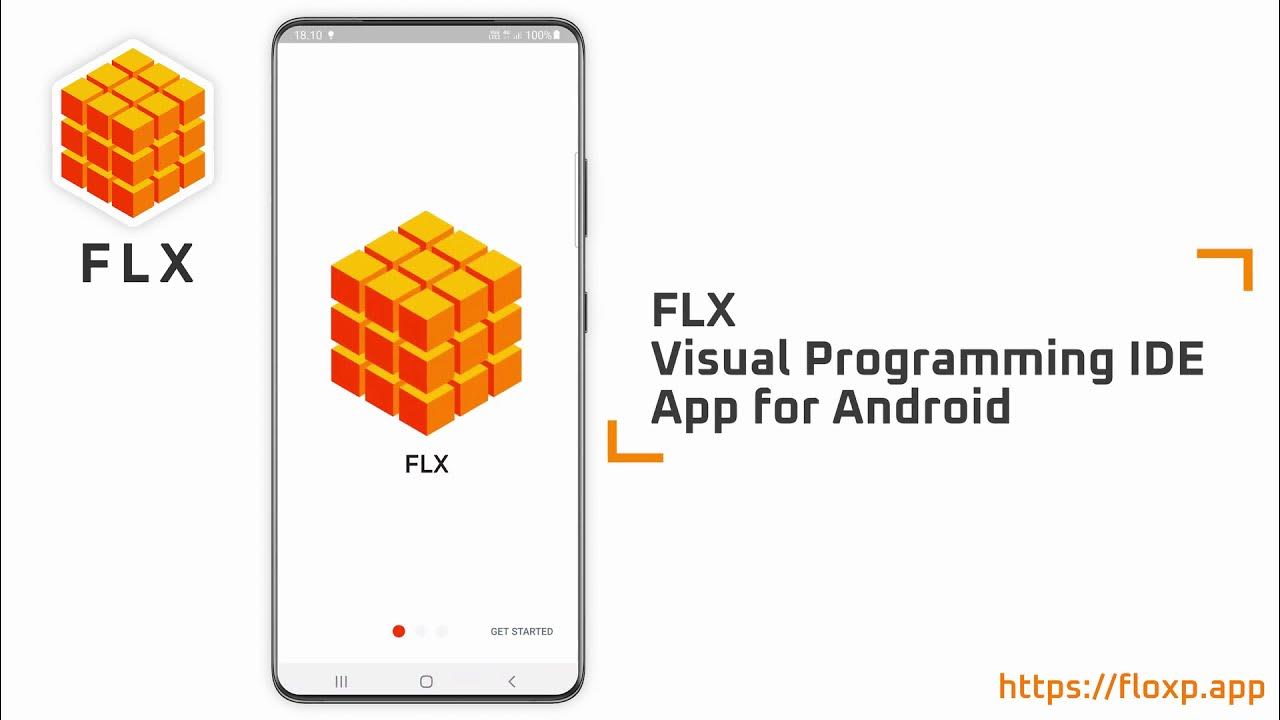 FLX - Visual Programming IDE App for Android - YouTube