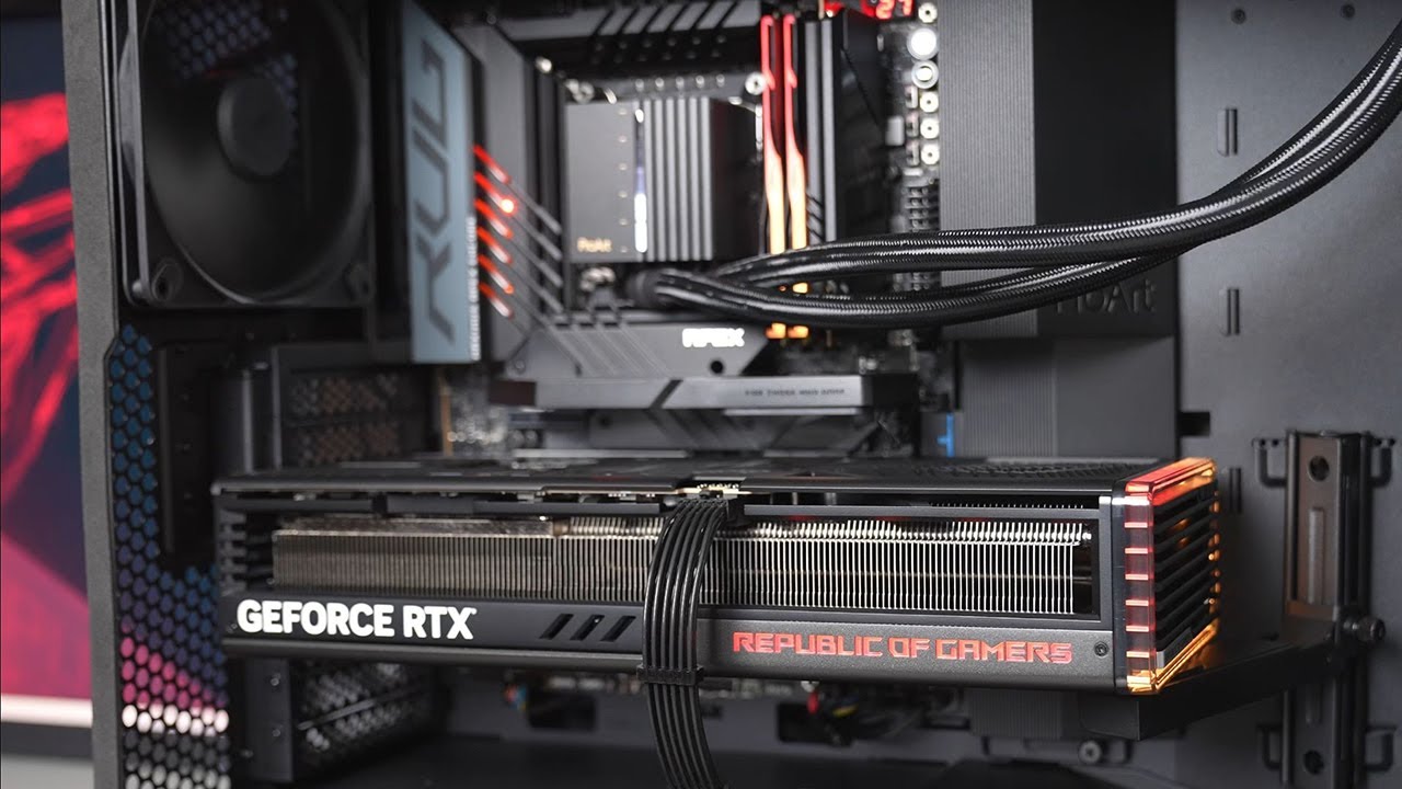 Installation process of 4W water-cooled computer without light ...