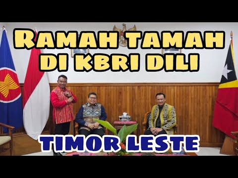 Bupati Belu menghadiri undangan ramah tamah di KBRI Dili, Timor Leste ...
