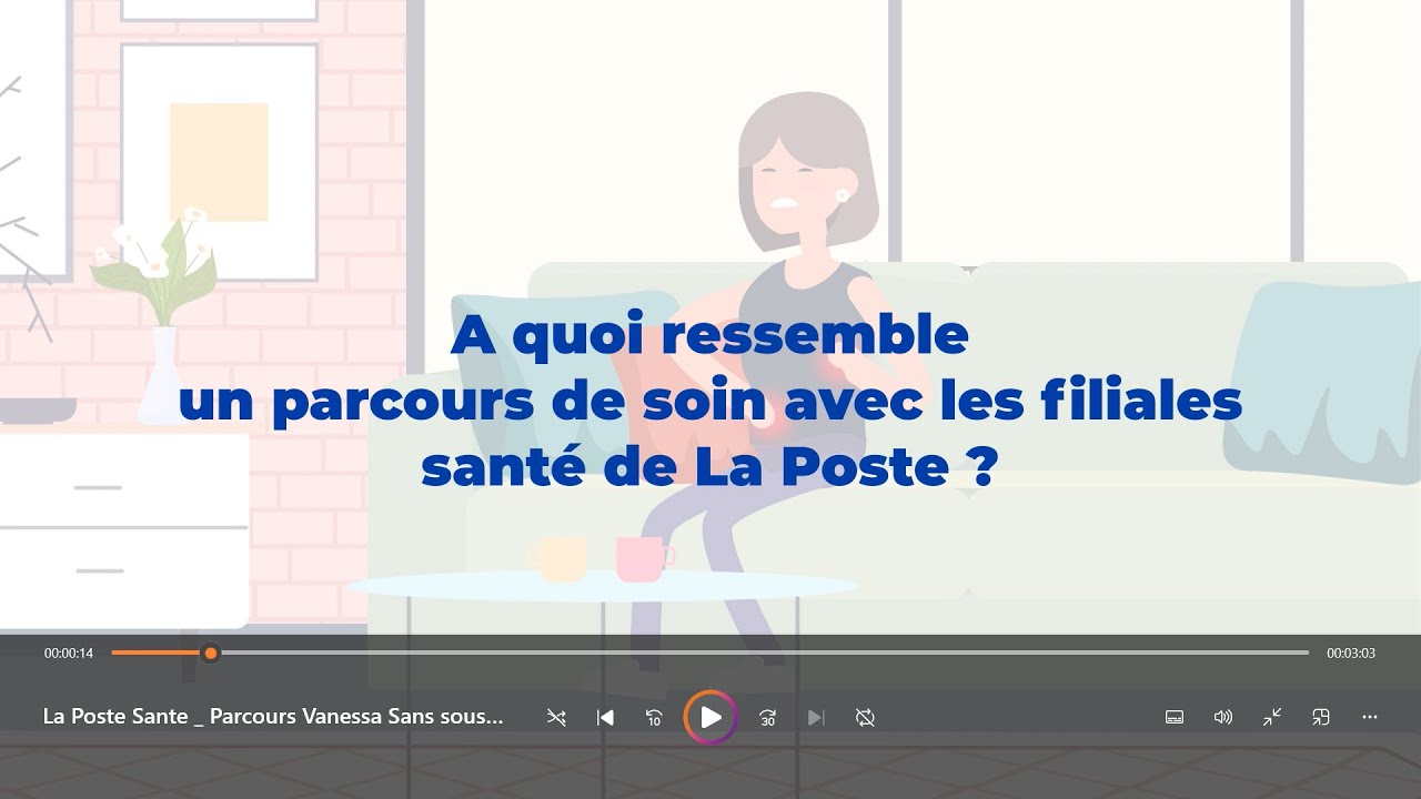 Les parcours de soin avec les filiales Santé de La Poste - YouTube