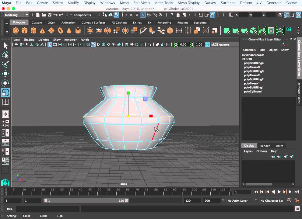 Maya 2016 - Teapot 1 - YouTube