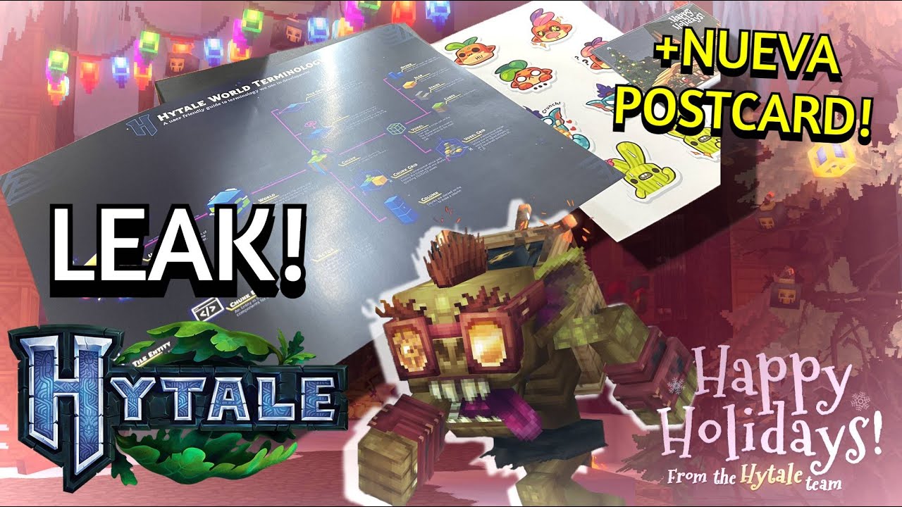 ANALIZAMOS EL LEAK DE HYTALE y POSTCARD! - YouTube