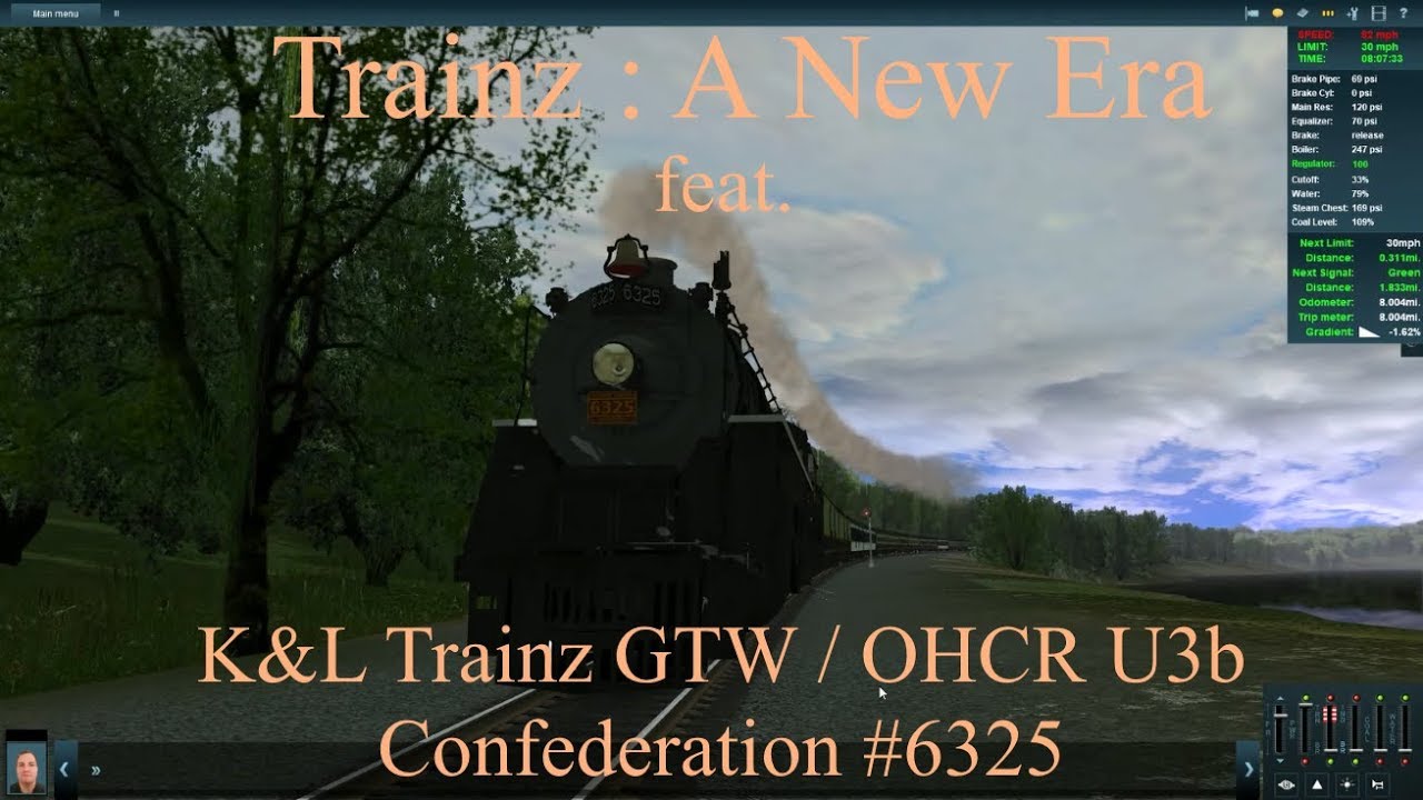 Trainz : A New Era feat. GTW OHCR U3b #6325 - YouTube