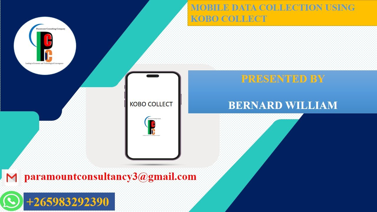 MOBILE DATA COLLECTION USING KOBO COLLECT - YouTube