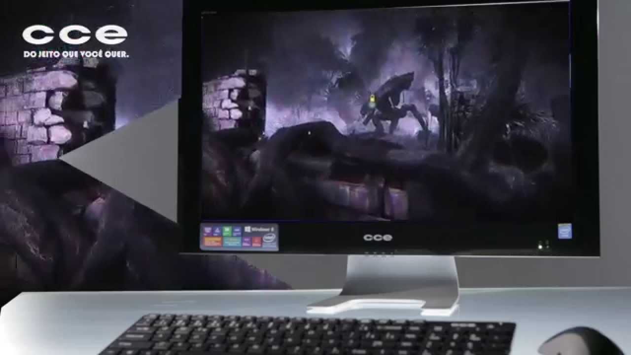 Review Computador All in One A45 - YouTube