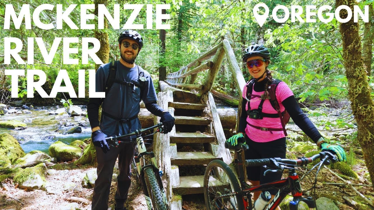 Mountain Biking the McKenzie River Trail | Oregon vanlife - YouTube