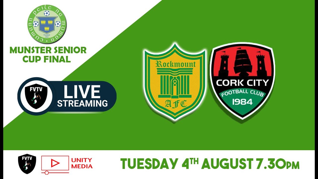Rockmount AFC vs Cork City FC - Munster Senior Cup Final 2020 - YouTube