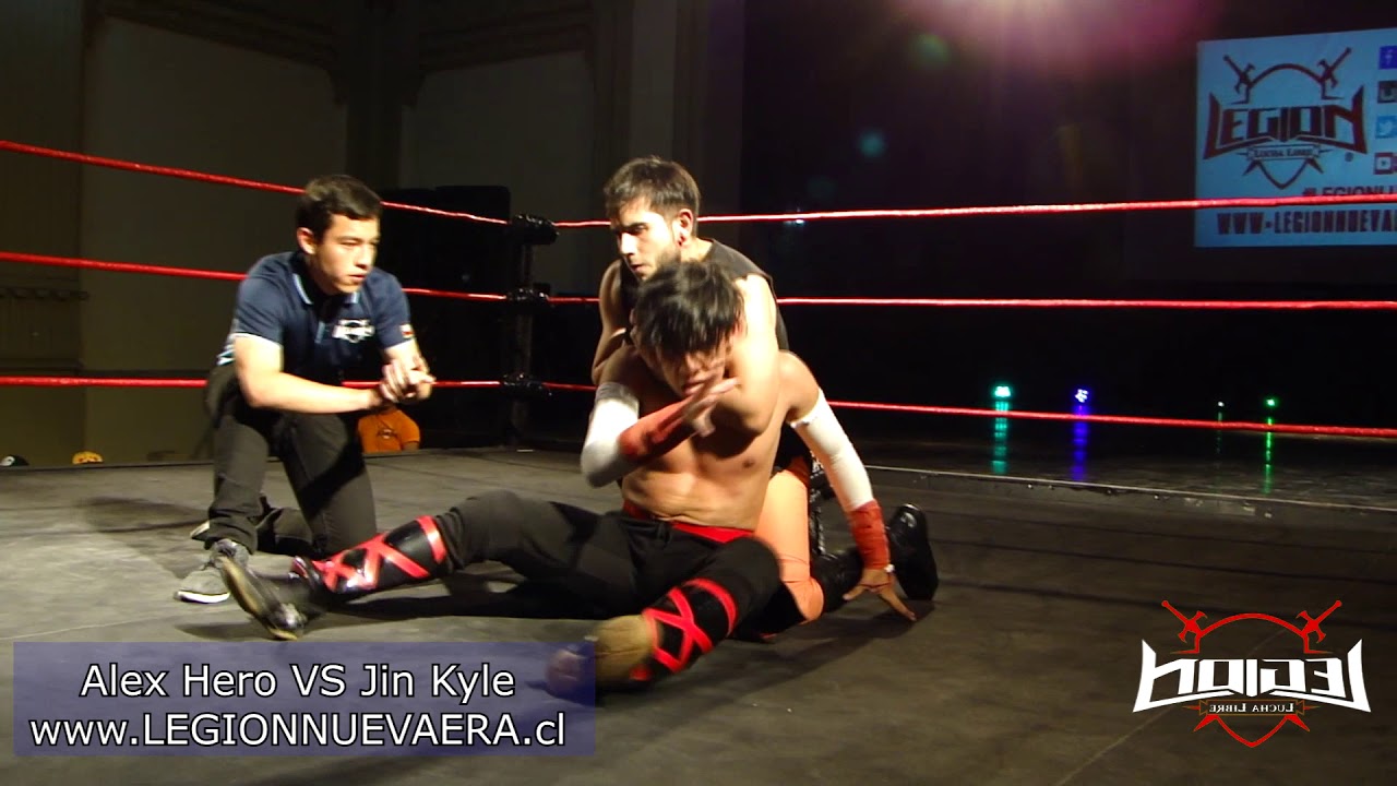 Jin Kyle vs. Alex Hero - Legión Lucha Libre Chile - YouTube