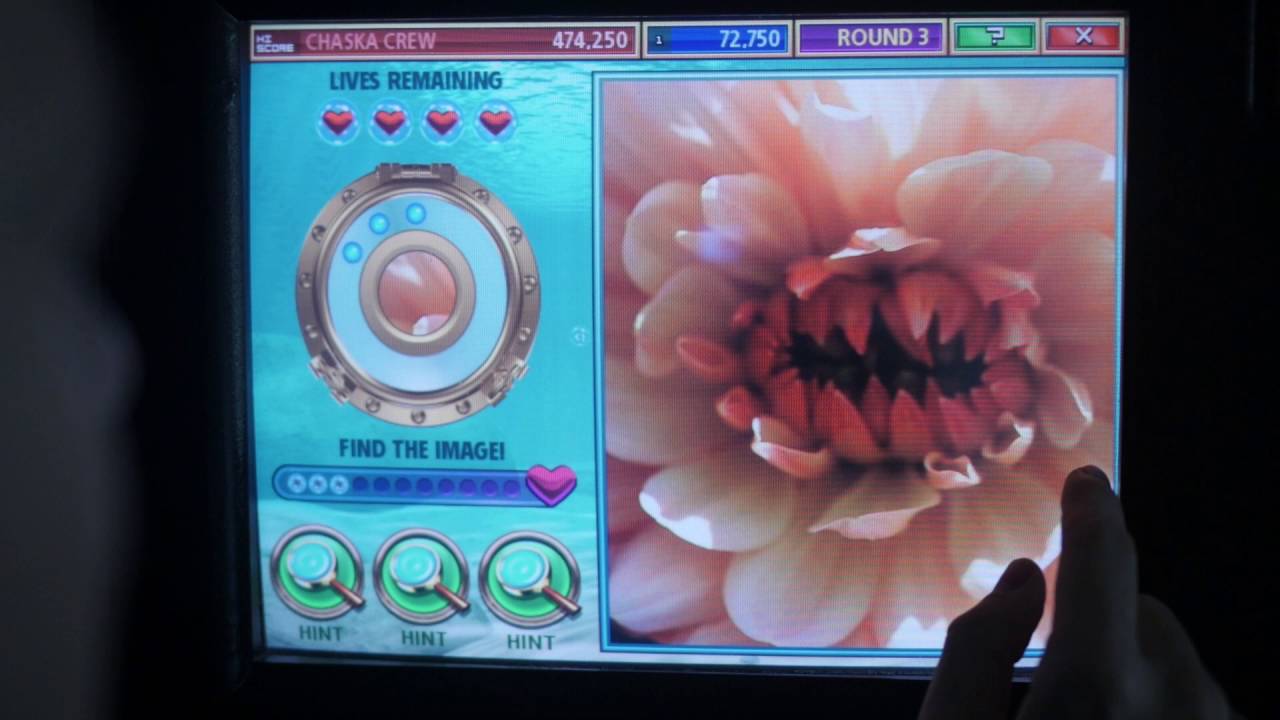 Megatouch Photo Pop Arcade Gameplay - YouTube