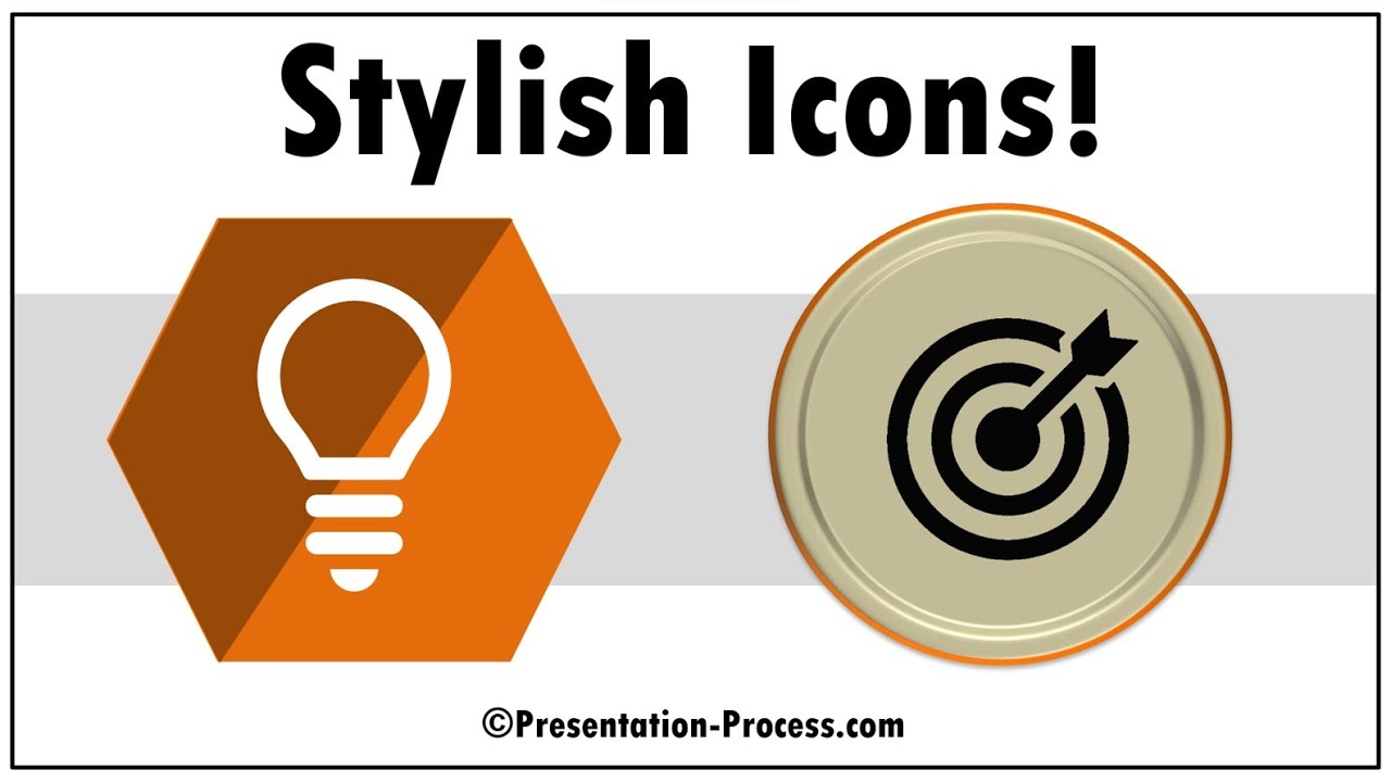 6 Ways to Stylize icons for Beautiful PowerPoint Slides - YouTube