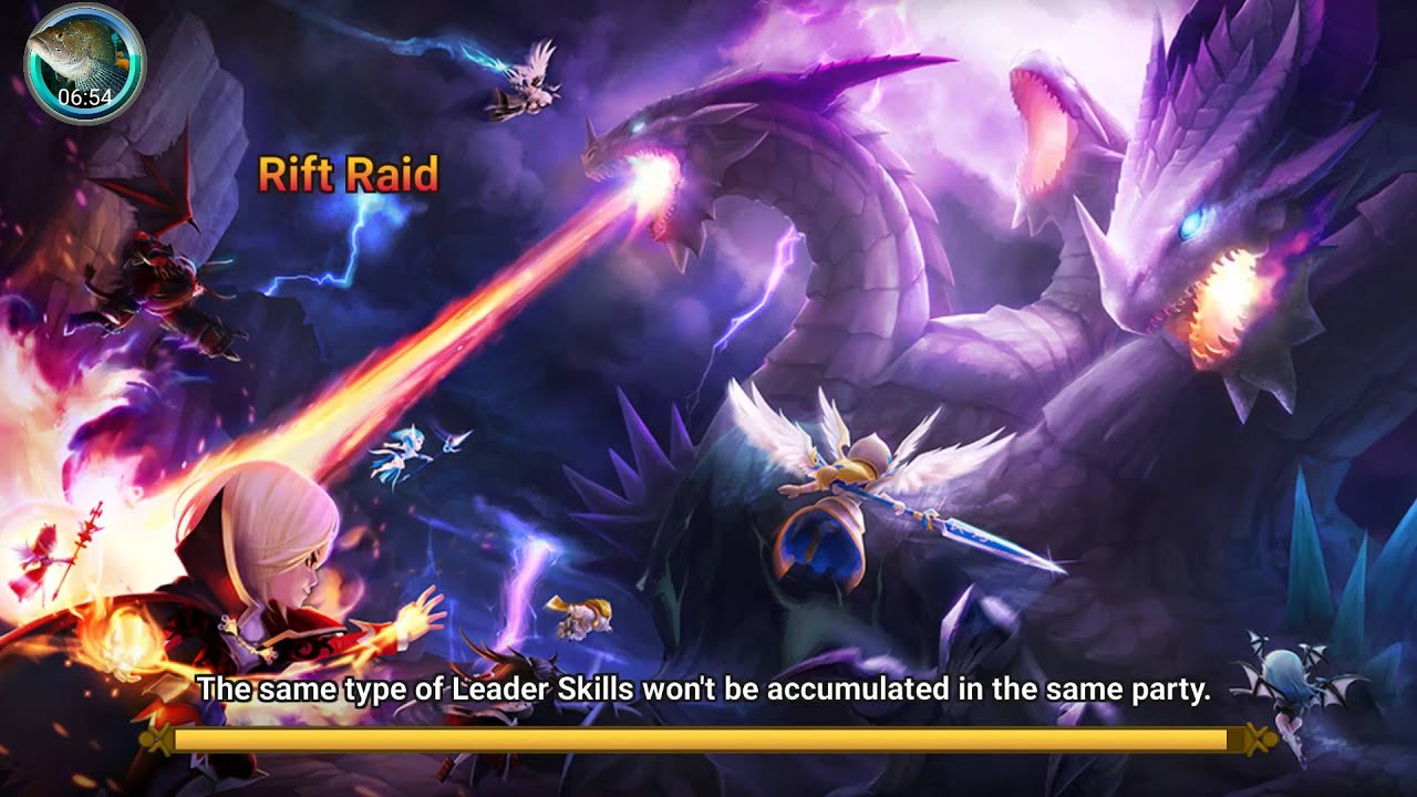 Summoners War - First RIFT RAID (Rift Of Worlds RELEASED) - YouTube