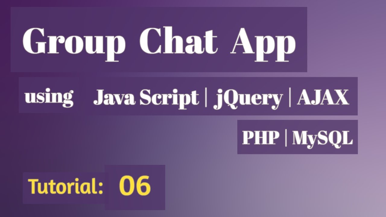 Php Chat System Php Group Chat App 06 Allowing User To Send Message Youtube 8479