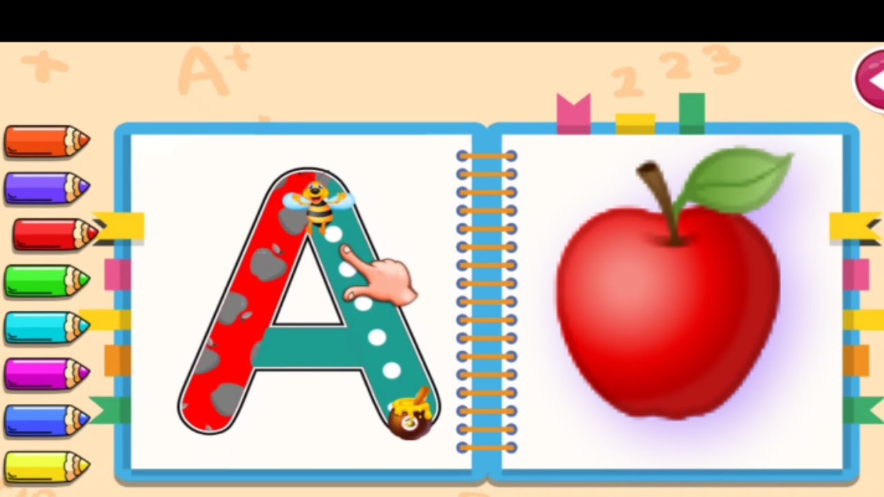 ABC Video for Children | Learn Alphabets A to Z || Let's Learn ABCD ...