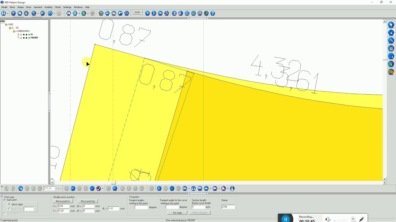 HOW TO MAKE BASIC PATTERN IN MORGAN CAD - YouTube