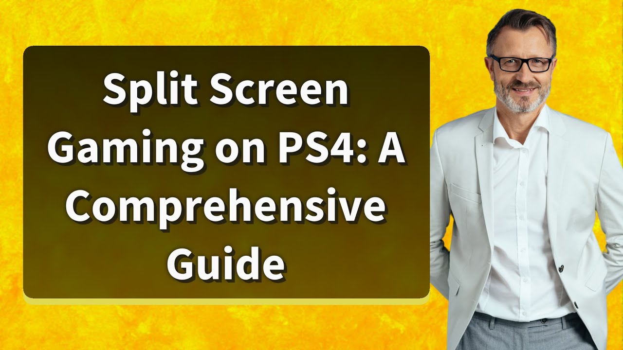 Split Screen Gaming on PS4: A Comprehensive Guide - YouTube