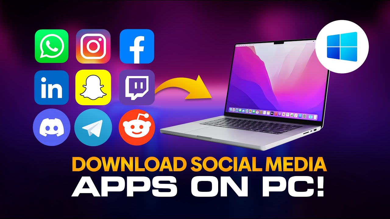 How to Download Social Media Apps on PC (Step-by-Step Guide) 💻 - YouTube