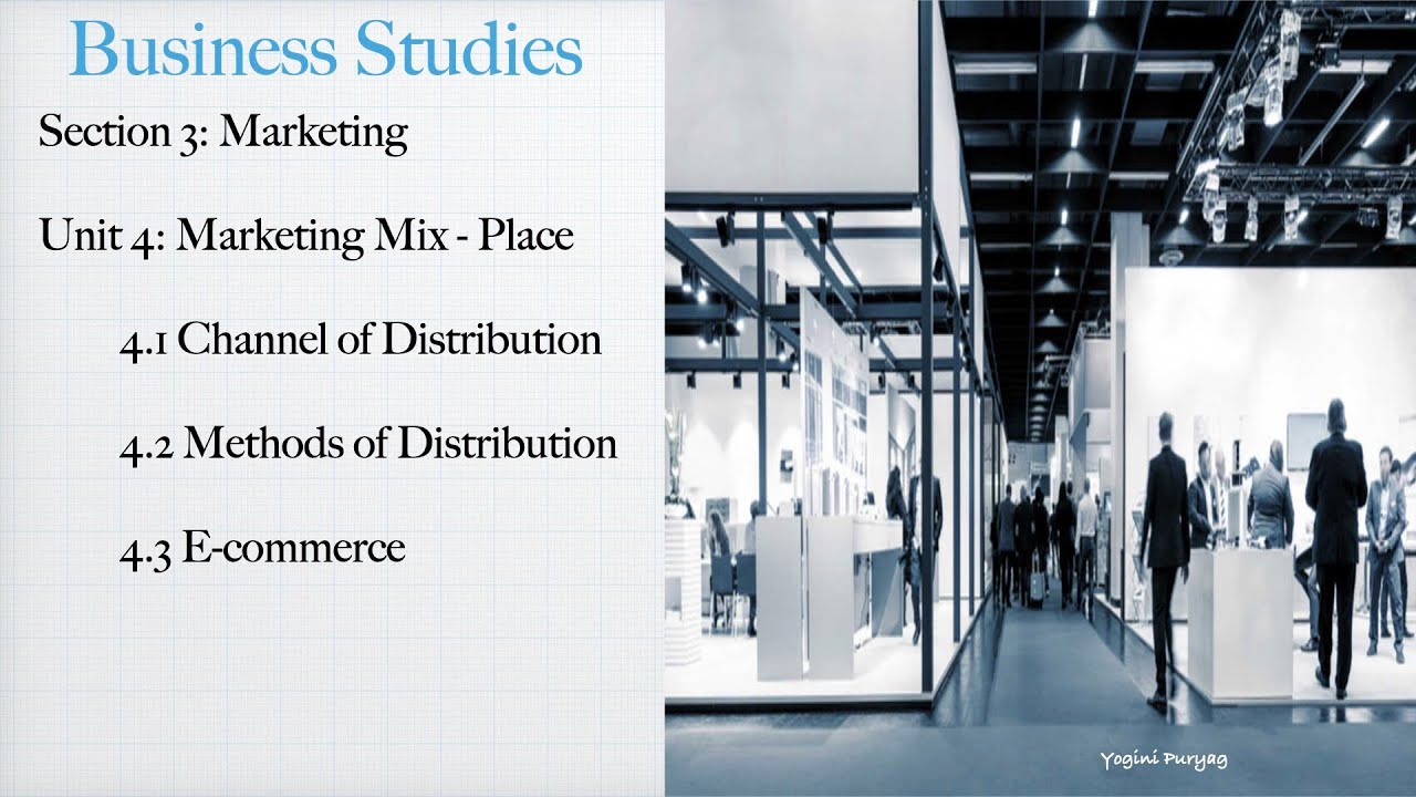 Marketing Mix Place- Business IGCSE - YouTube
