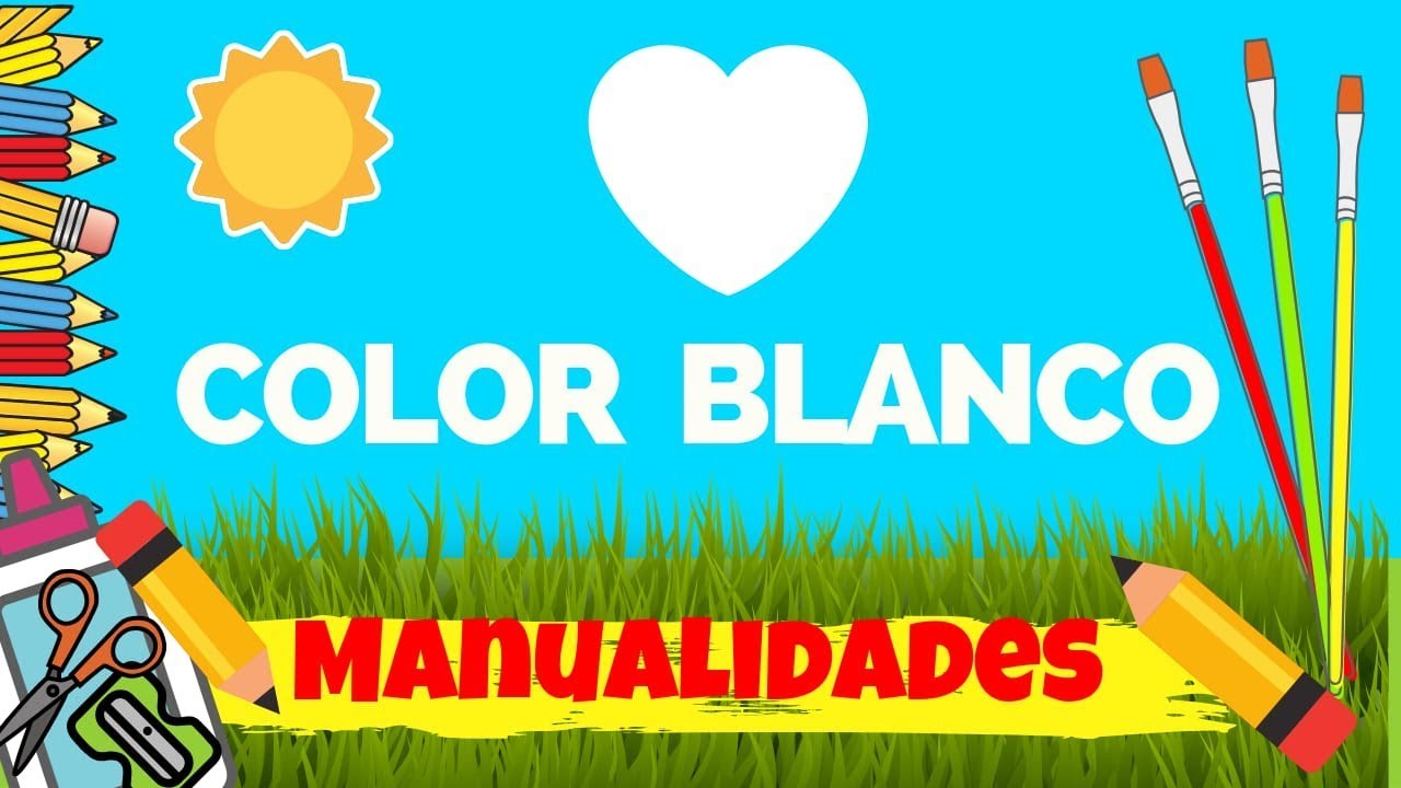 COLOR BLANCO 💮 - El Libro Sin Palabras 📖 | Manualidades 👐 - YouTube