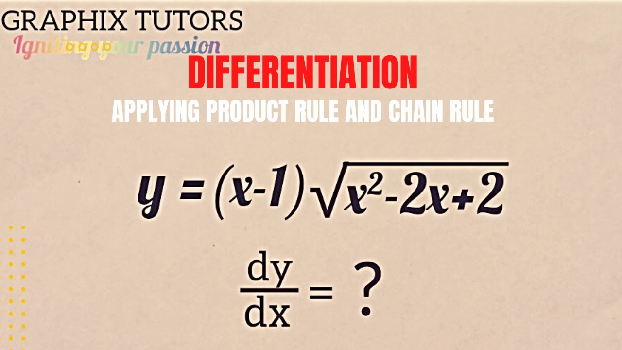 Product rule (calculus)problem 1 - YouTube
