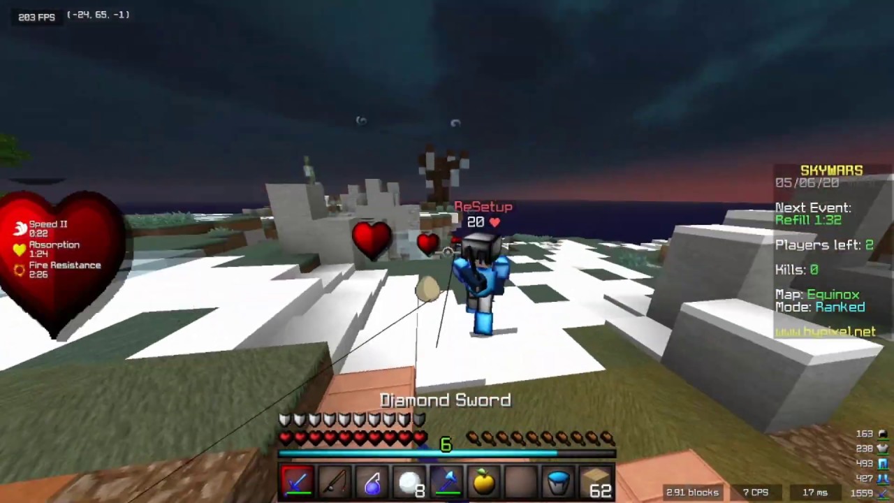 Intense Fast-Paced Games(Ranked Skywars) - YouTube