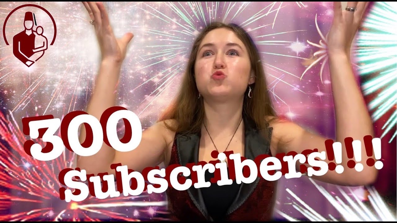 Thank you for 300 subscribers!!! - YouTube