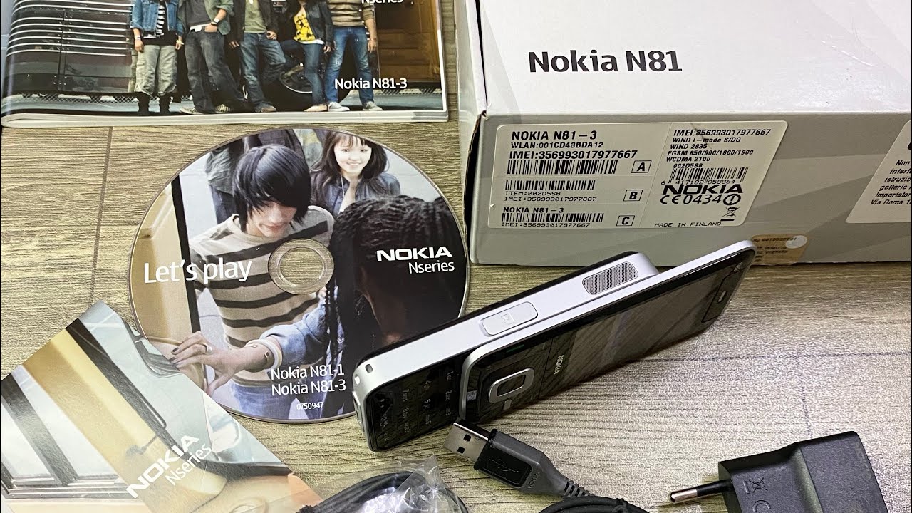 Nokia N81 Full Box, Zin Nguyên Bản Toàn Bộ Từ Ngày Xưa - YouTube