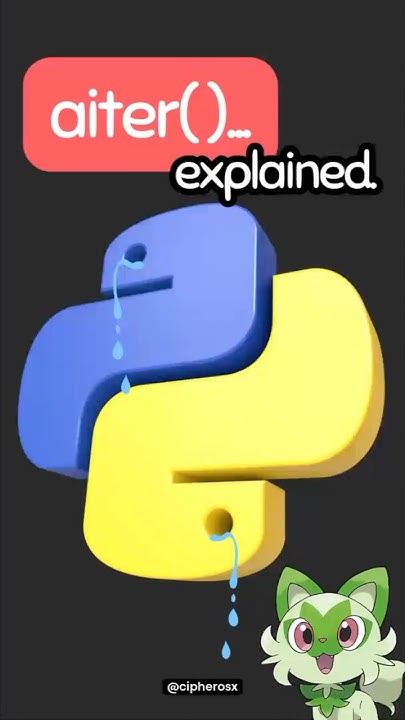 What is aiter in python? #coding - YouTube