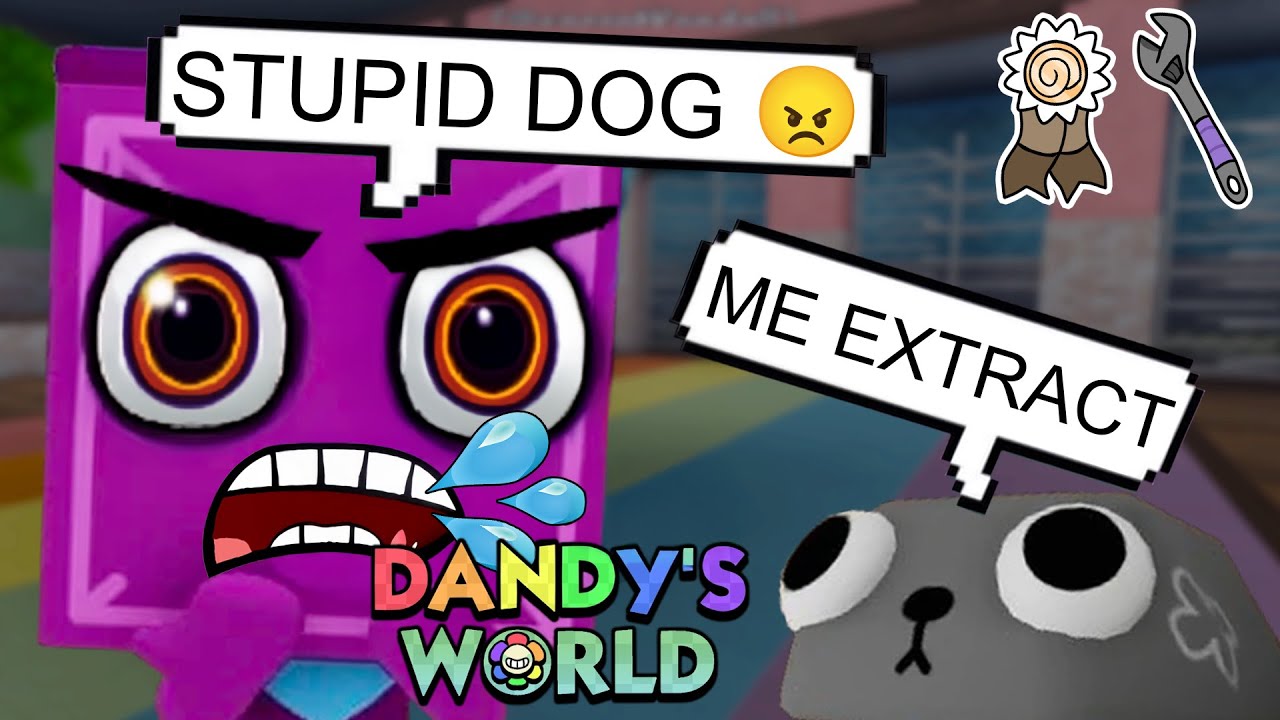 I Made Everyone Rage as Extractor Pebble In Dandy's World - YouTube