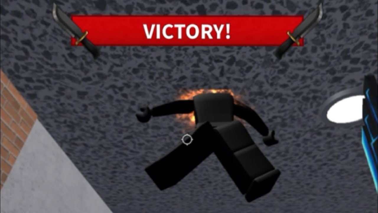 She really said “🚁” at the end 😭 {Murder round montage} [Roblox mm2] -I ...