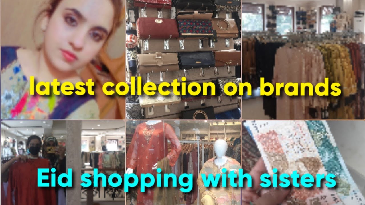 Eid ul fitar shopping 2021 part 1🥰|Latest dress collection on brands ...